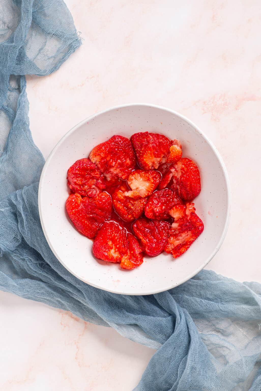 Strawberry Spoon Cake