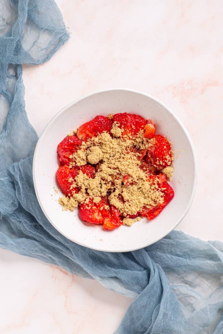 Strawberry Spoon Cake