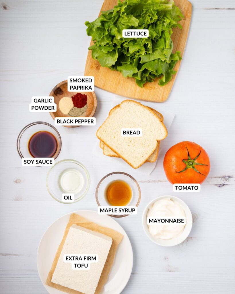 Tofu BLT Sandwich