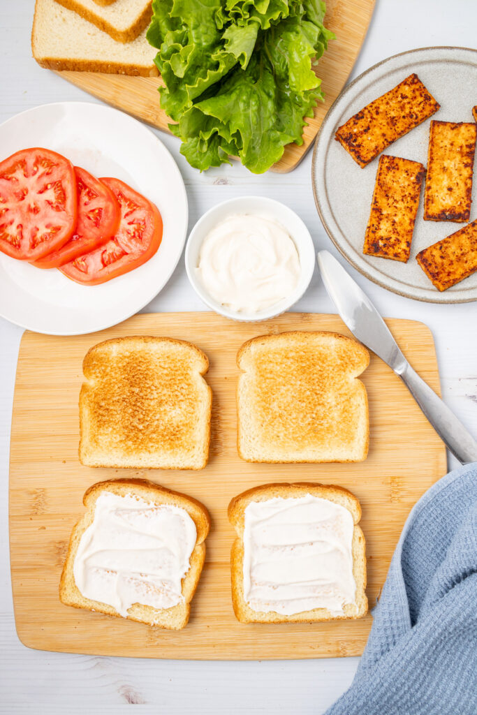 Tofu BLT Sandwich