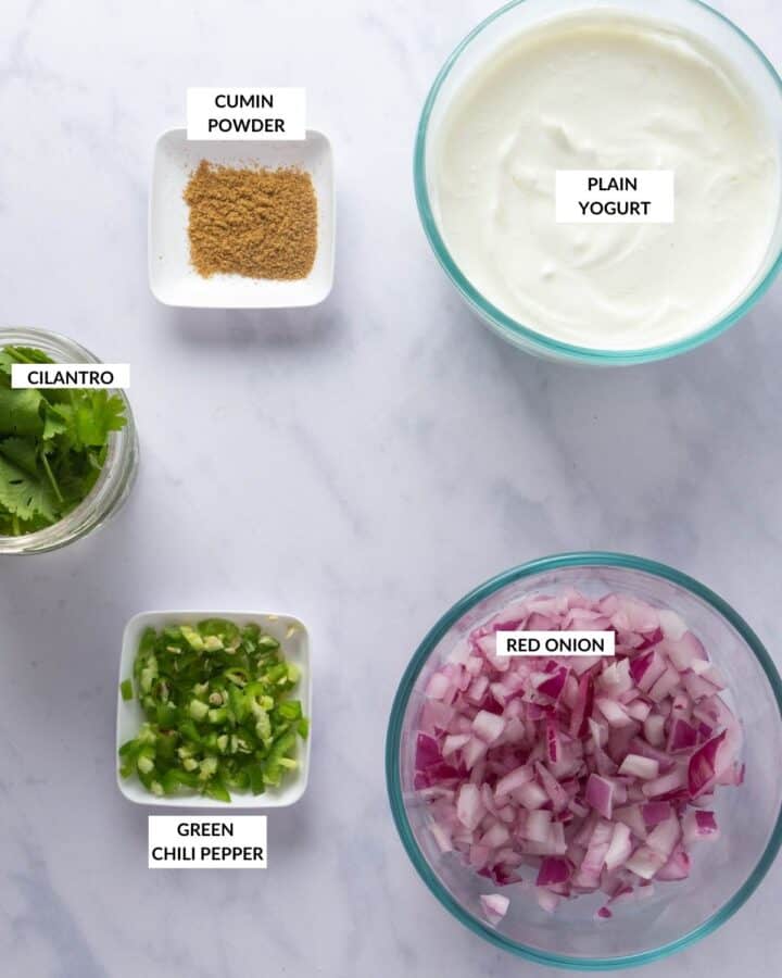 Raita, Indian Yogurt Sauce (Raita)