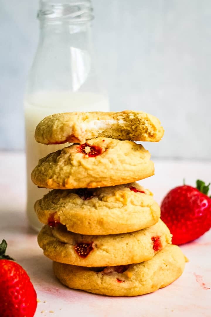 Strawberry Shortcake Cookies