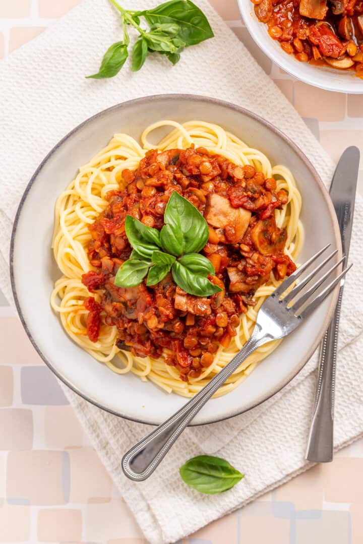 Vegan Bolognese