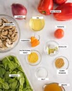 Vegan Efo Riro (Nigerian Spinach Stew)