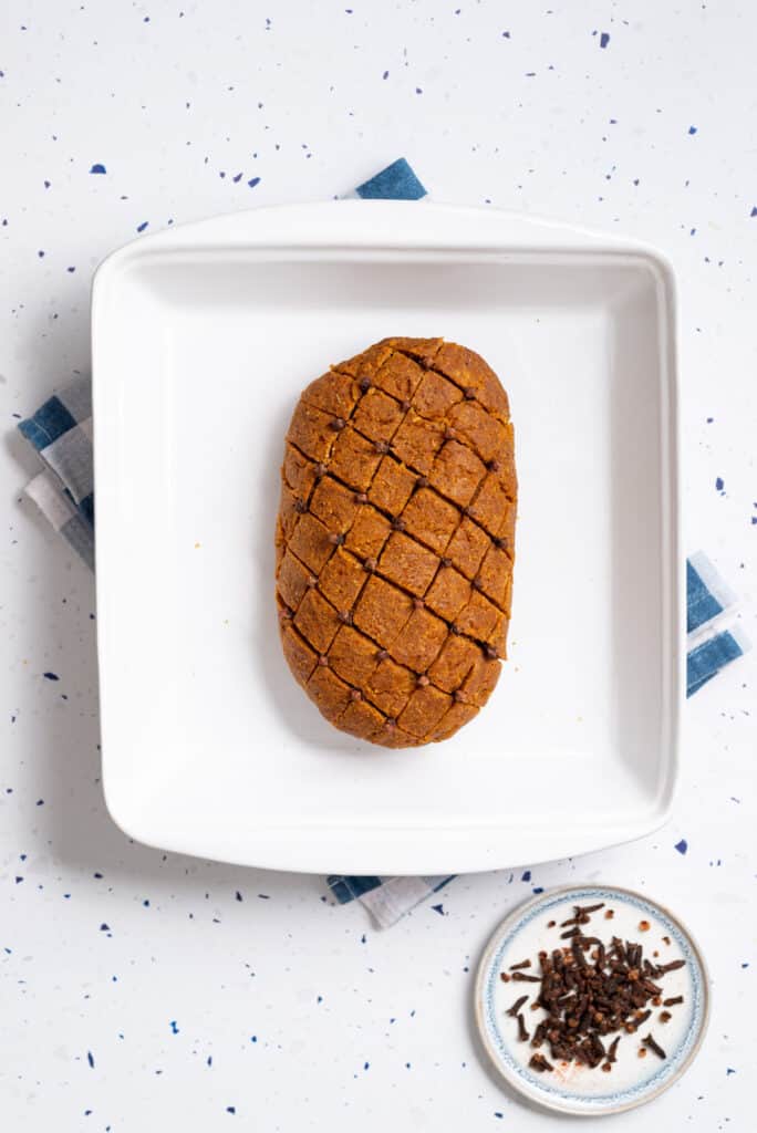 Vegan Ham (Easy, Smoky, Seitan!)