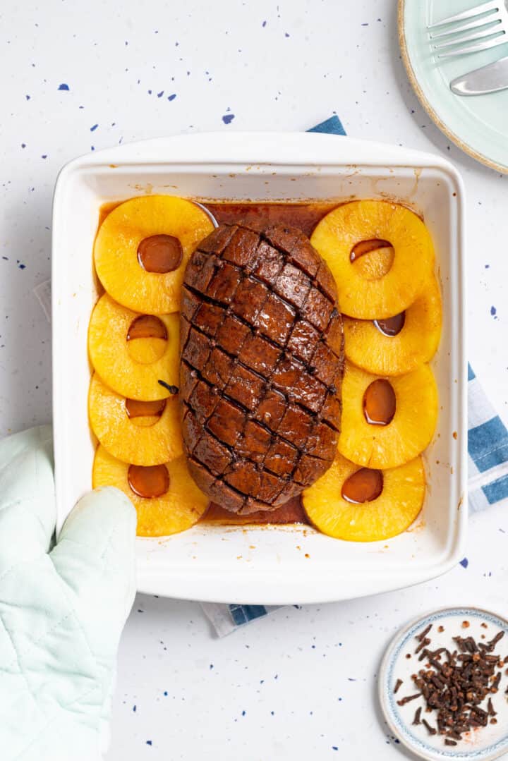 Vegan Ham (Easy, Smoky, Seitan!)