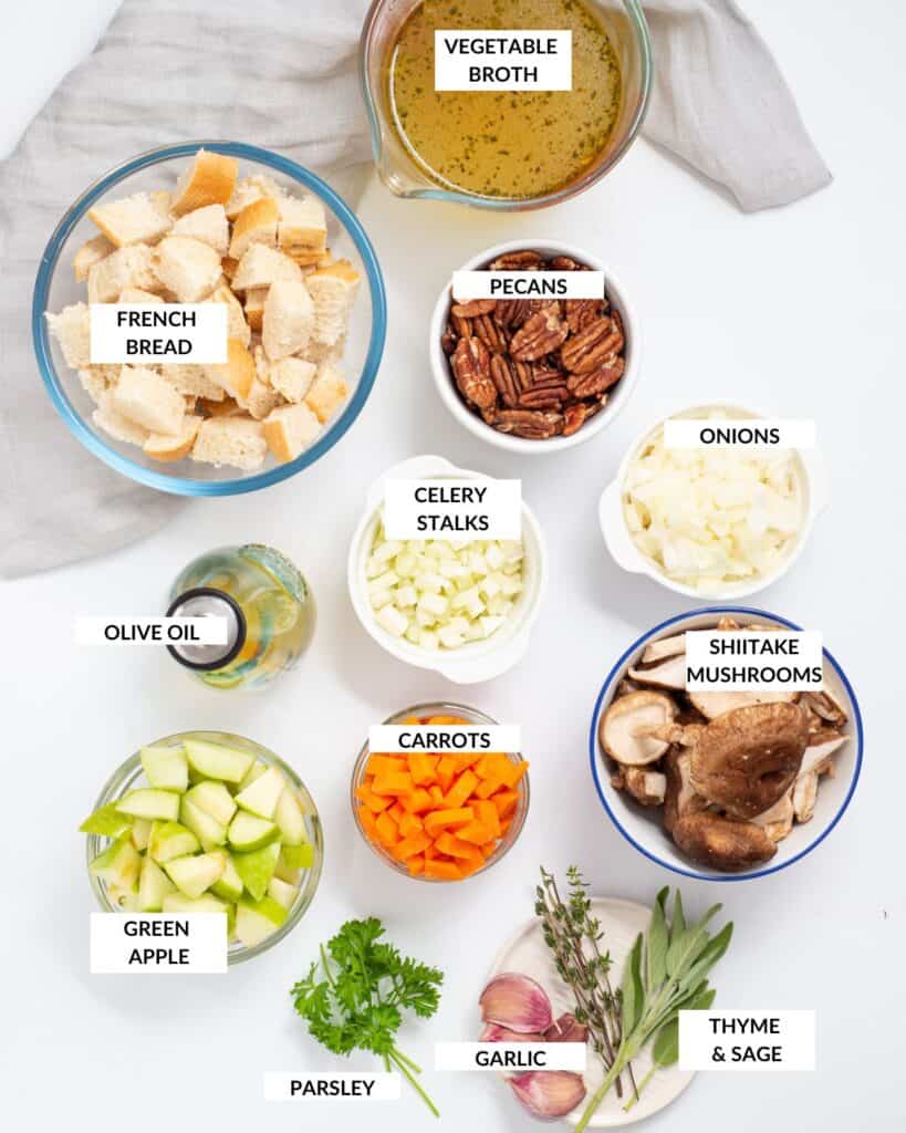 The BEST Vegan Stuffing Recipe! - Urban Farmie