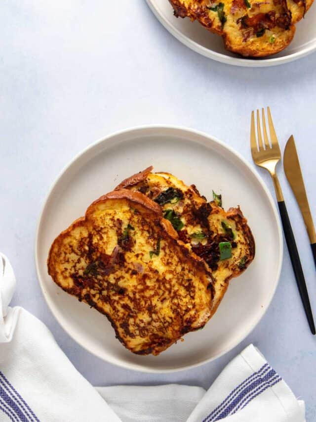 Savory Bombay Toast - Urban Farmie