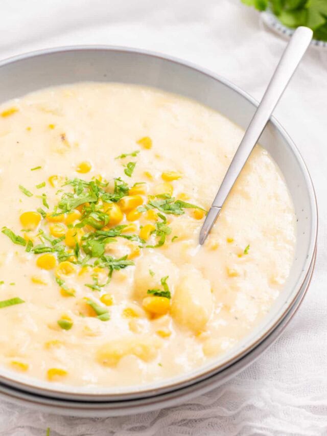 Instant Pot Corn Chowder - Urban Farmie