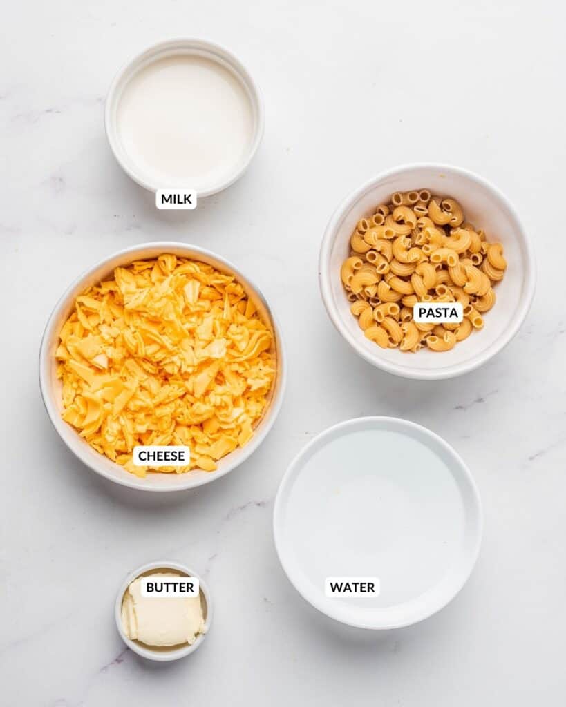 Easy Microwave Mac and Cheese